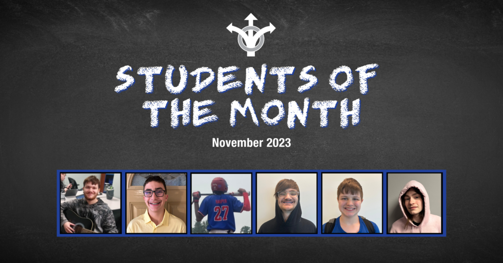 Students of the Month – November 2023 - Options Schools