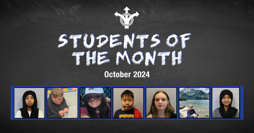 Students of the Month – October 2024 - Options Schools
