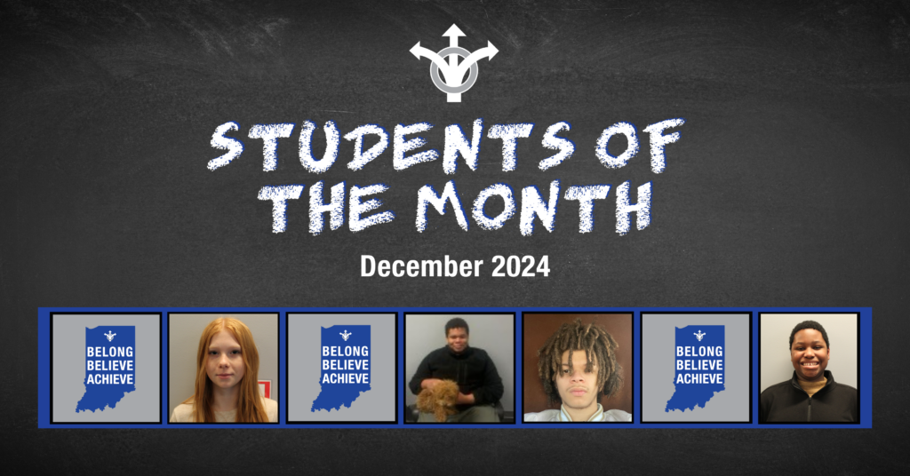 Students of the Month – December 2024 - Options Schools
